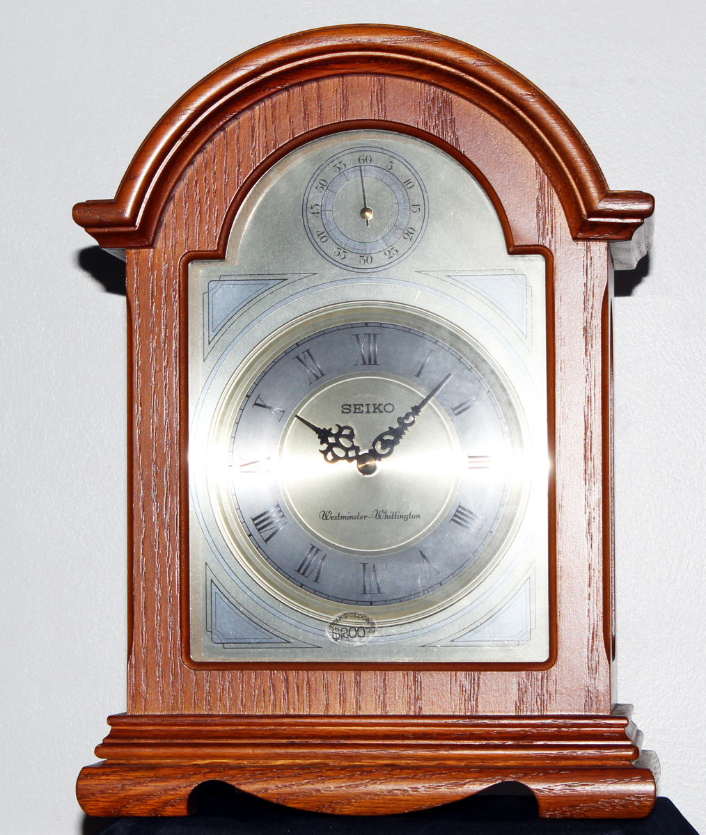 SEIKO Wood Chime Mantel Clock Golden Creations SEIKO Wood Chime Mantel Clock Golden Creations